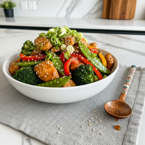 Your Go-To Macro-Friendly Chicken Stir Fry | ADHD FITNESS Training ...